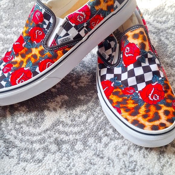Vans | Shoes | Ultrarare Rose Fire Vans You Wont Find These Anywhere ...